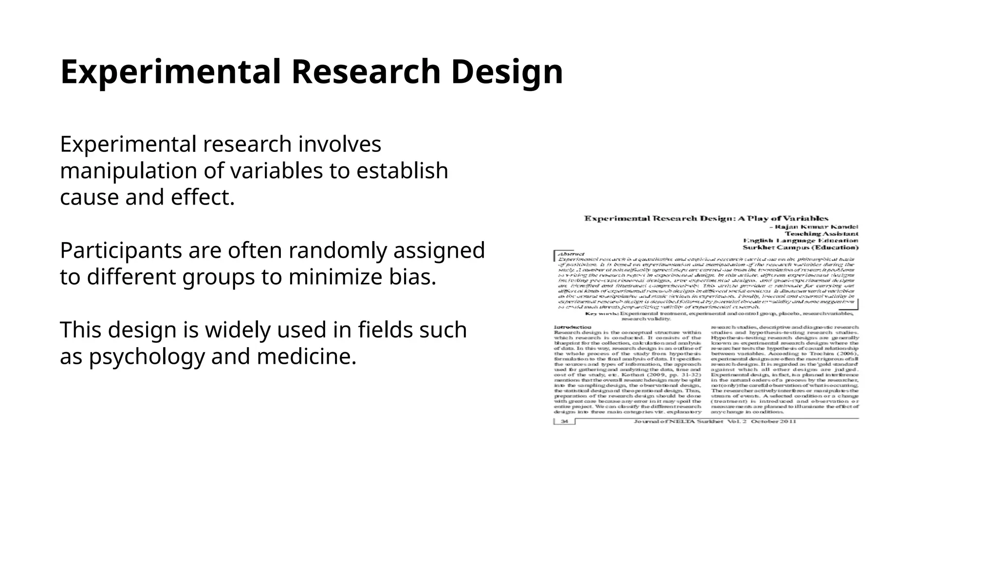 Research topic ppt on Types Of Research Designs.pptx