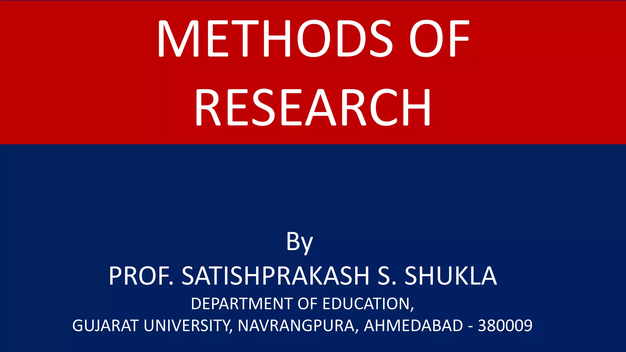 Types of research methods | PDF