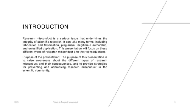 Types of research misconduct.pptx | Science