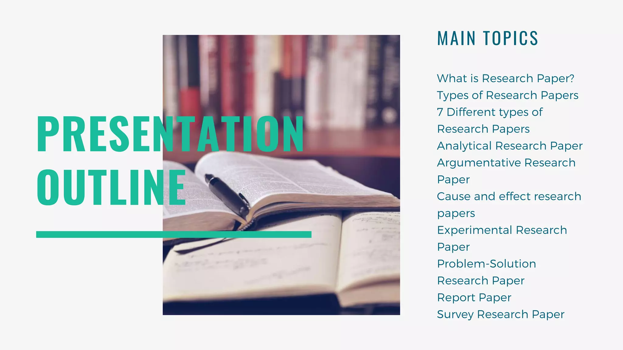 Types of Research Papers | PPTX
