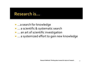 Types of Research | PPTX