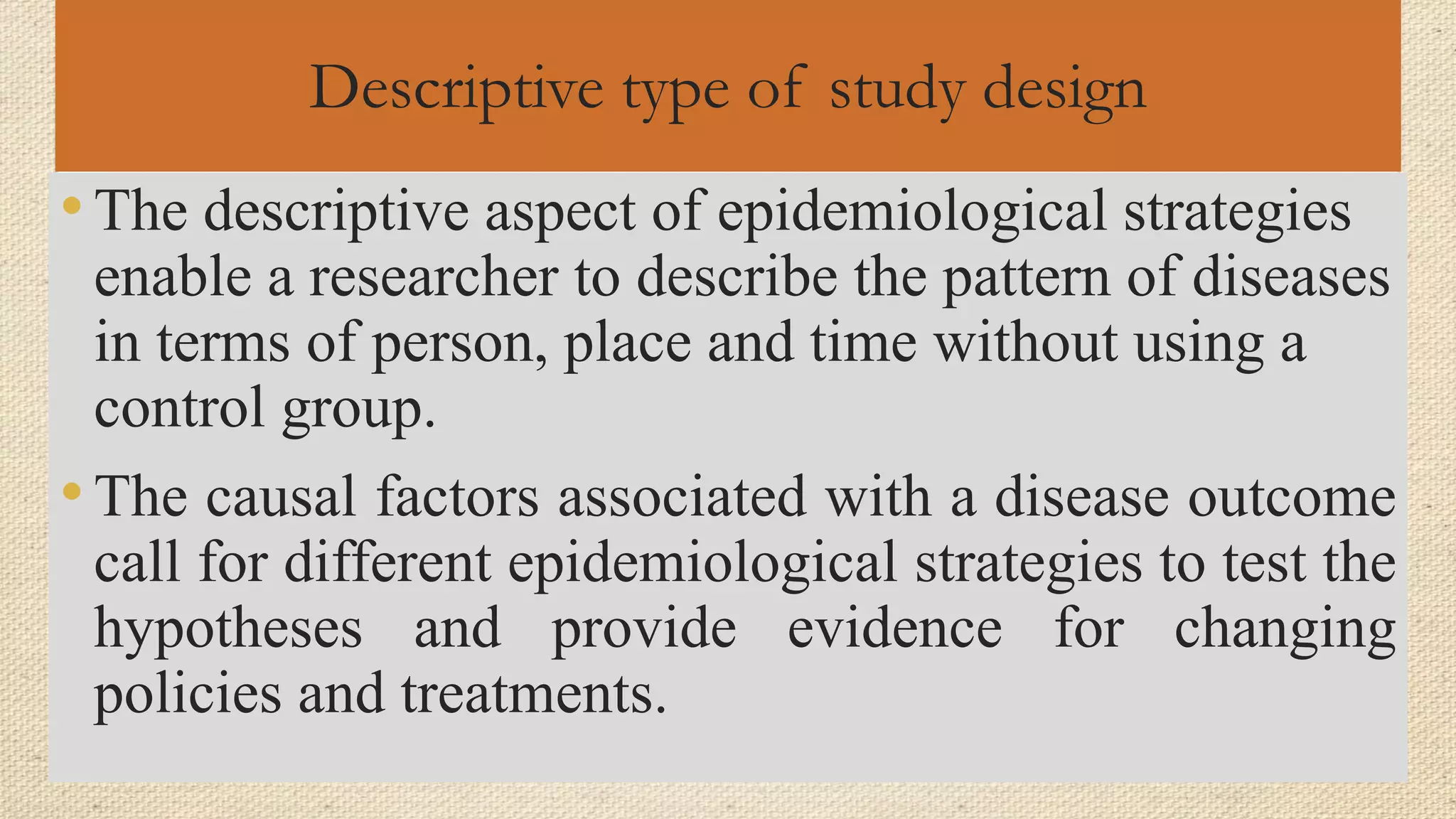 Types of research studies, advantages and Disadvantages | PPTX