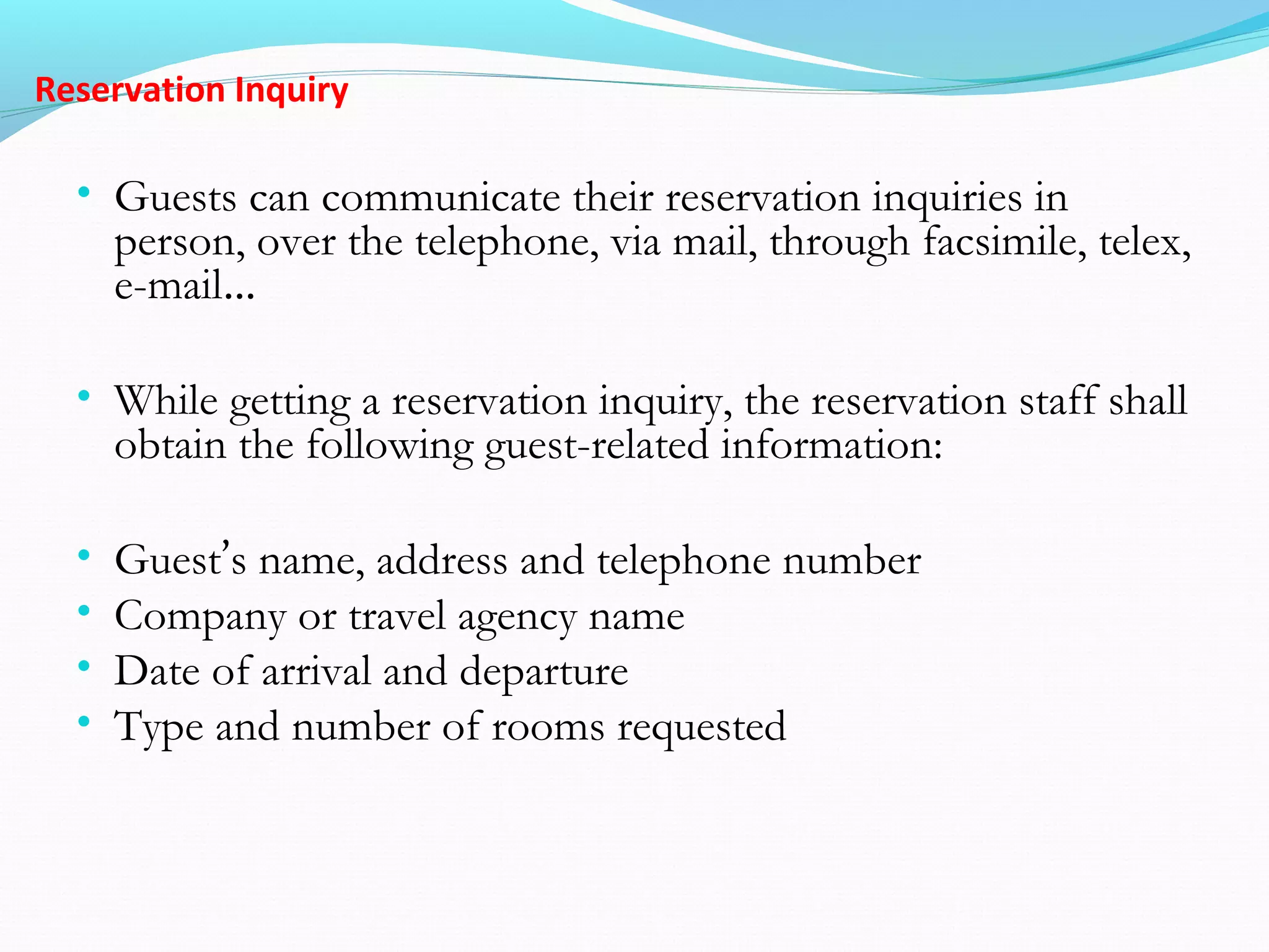 Types of reservation | PPT