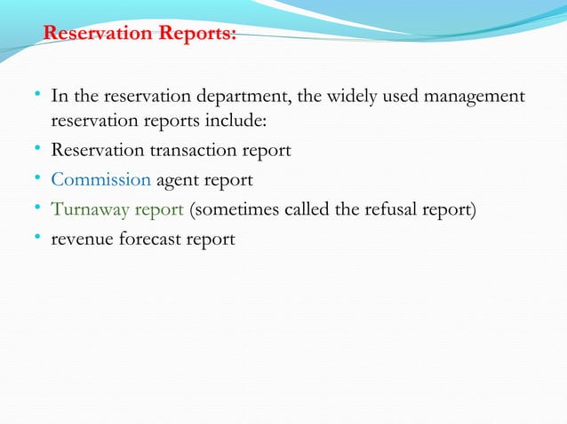 Types of reservation | PPT | Hotel Properties | Real Estate