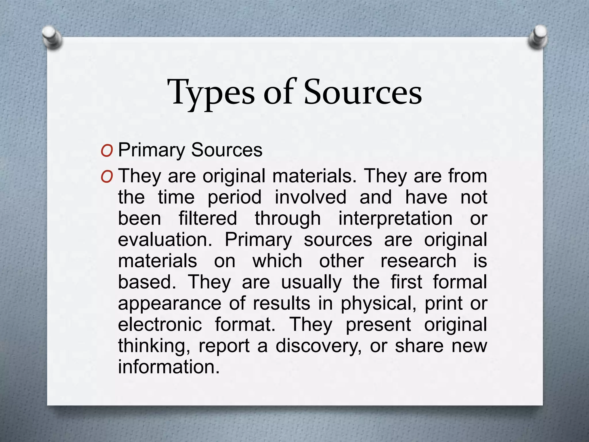 Types of resources | PPTX | Biographies | Genres