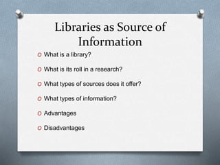 Types of resources | PPTX