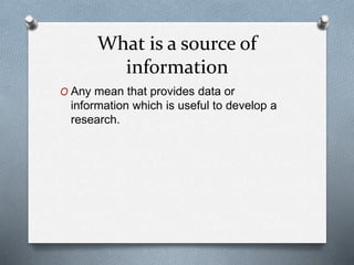 Types of resources | PPTX