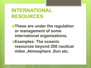 Types of resources | PPTX