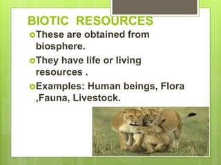 Types of resources | PPTX