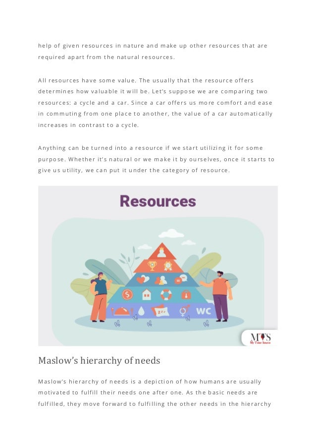Types of Resources and their Application in Maslow.pdf