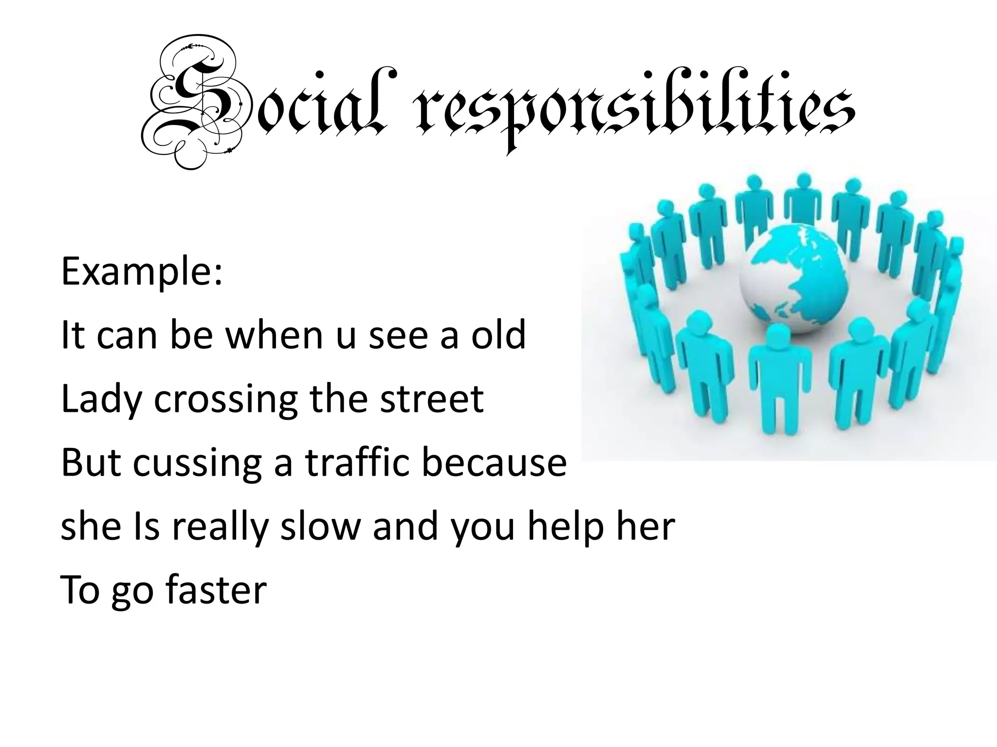 Types of responsibilities | PPT