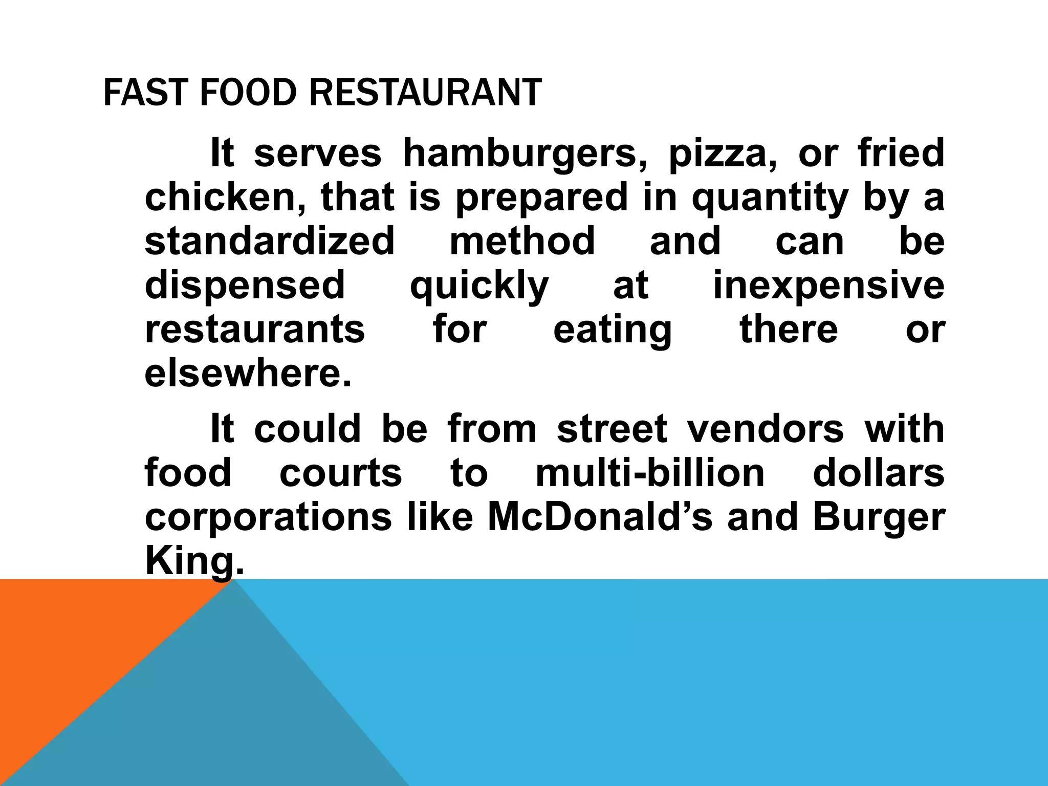 TYPES OF RESTAURANT.pptx