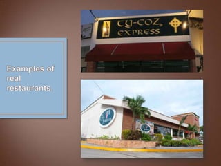 Types of restaurants | PPTX