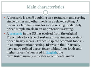 Typesofrestaurants | PPTX