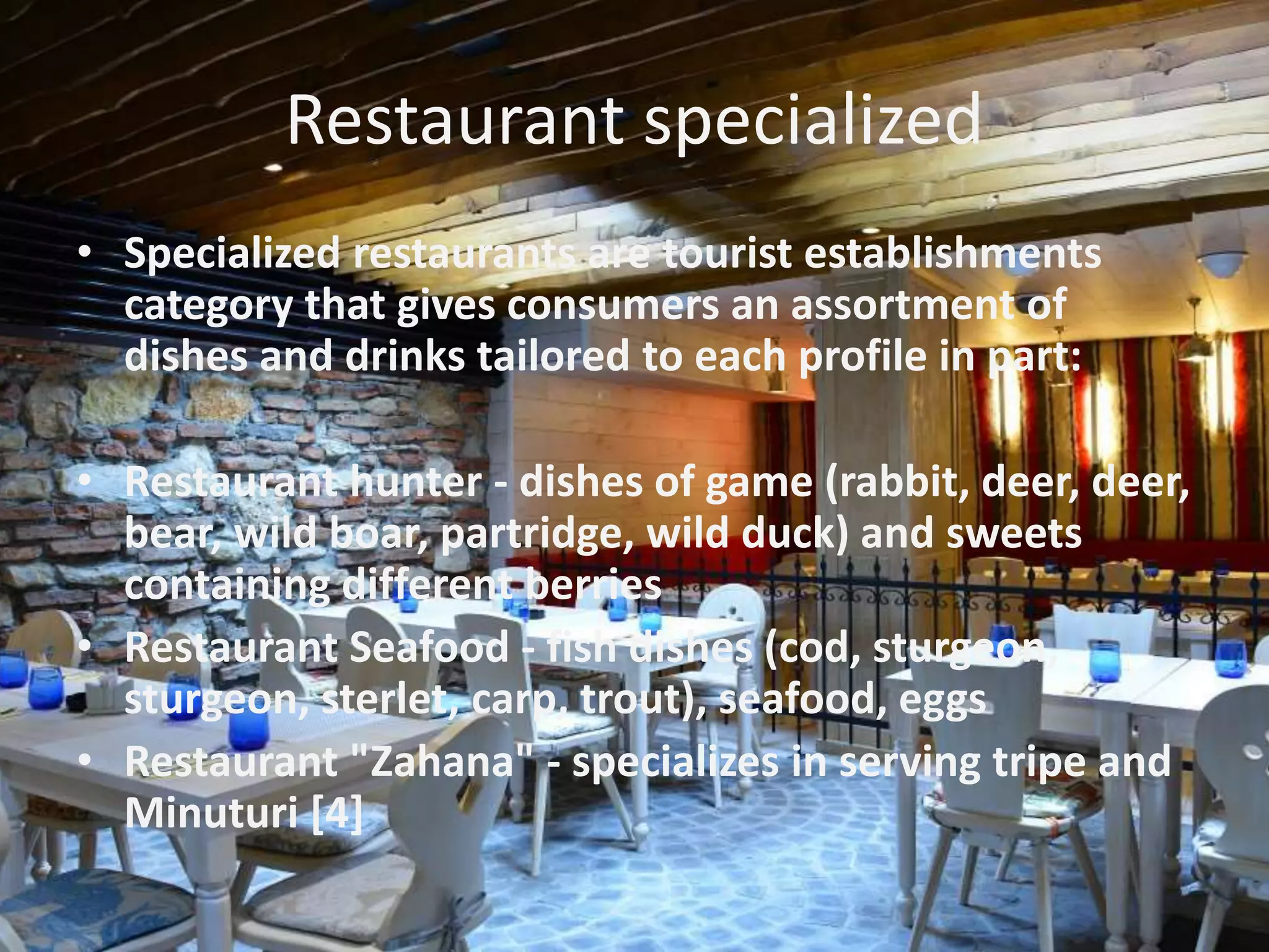 Types of restaurants | PPT