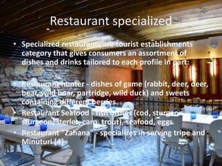 Types of restaurants | PPTX