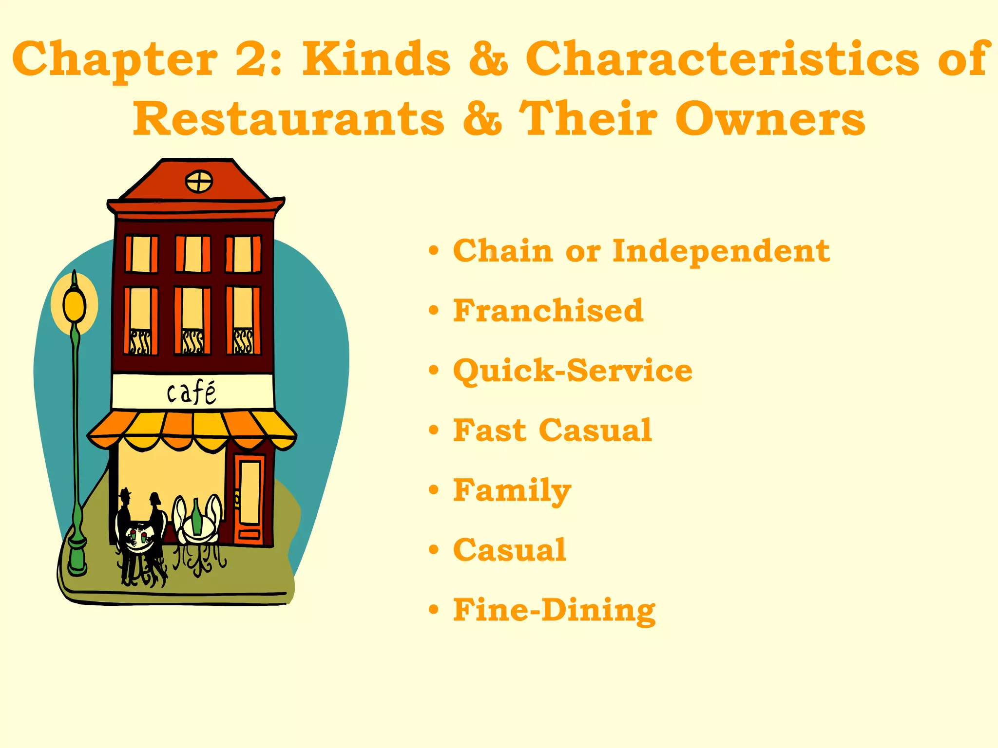 Types of restaurants | PPTX