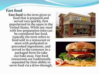 Types of restaurants | PPT