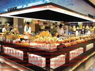 Types of Restaurants | PPTX