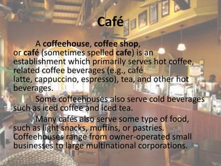 Types of restaurants. | PPT