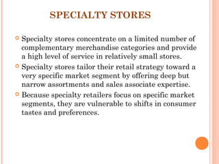 Types of retailers | PPT