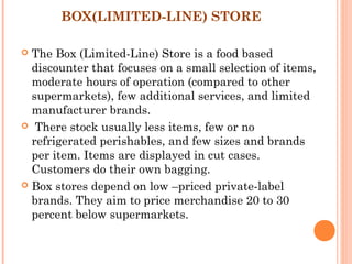 Types of retailers | PPT