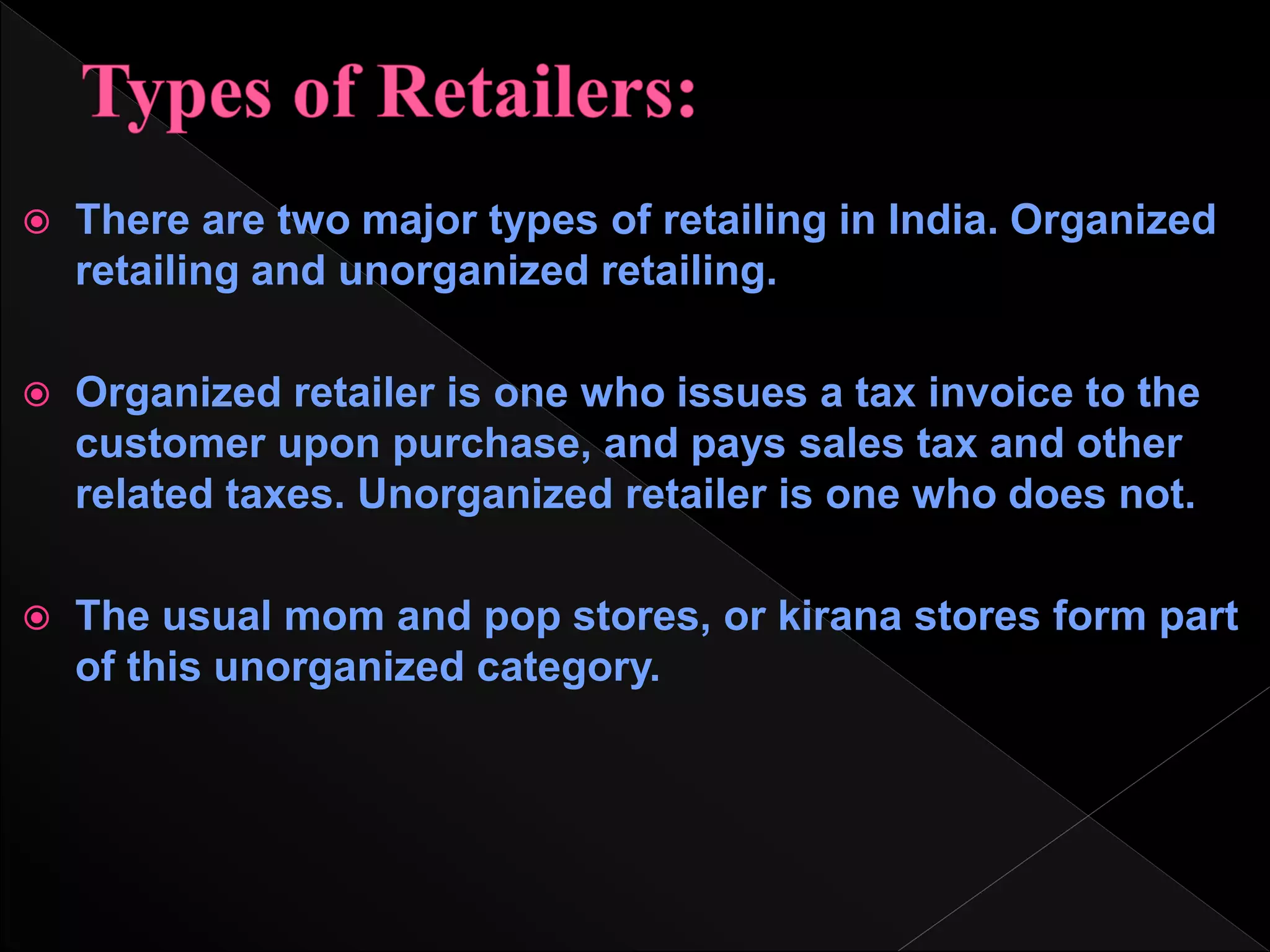 Types of retailers | PPT