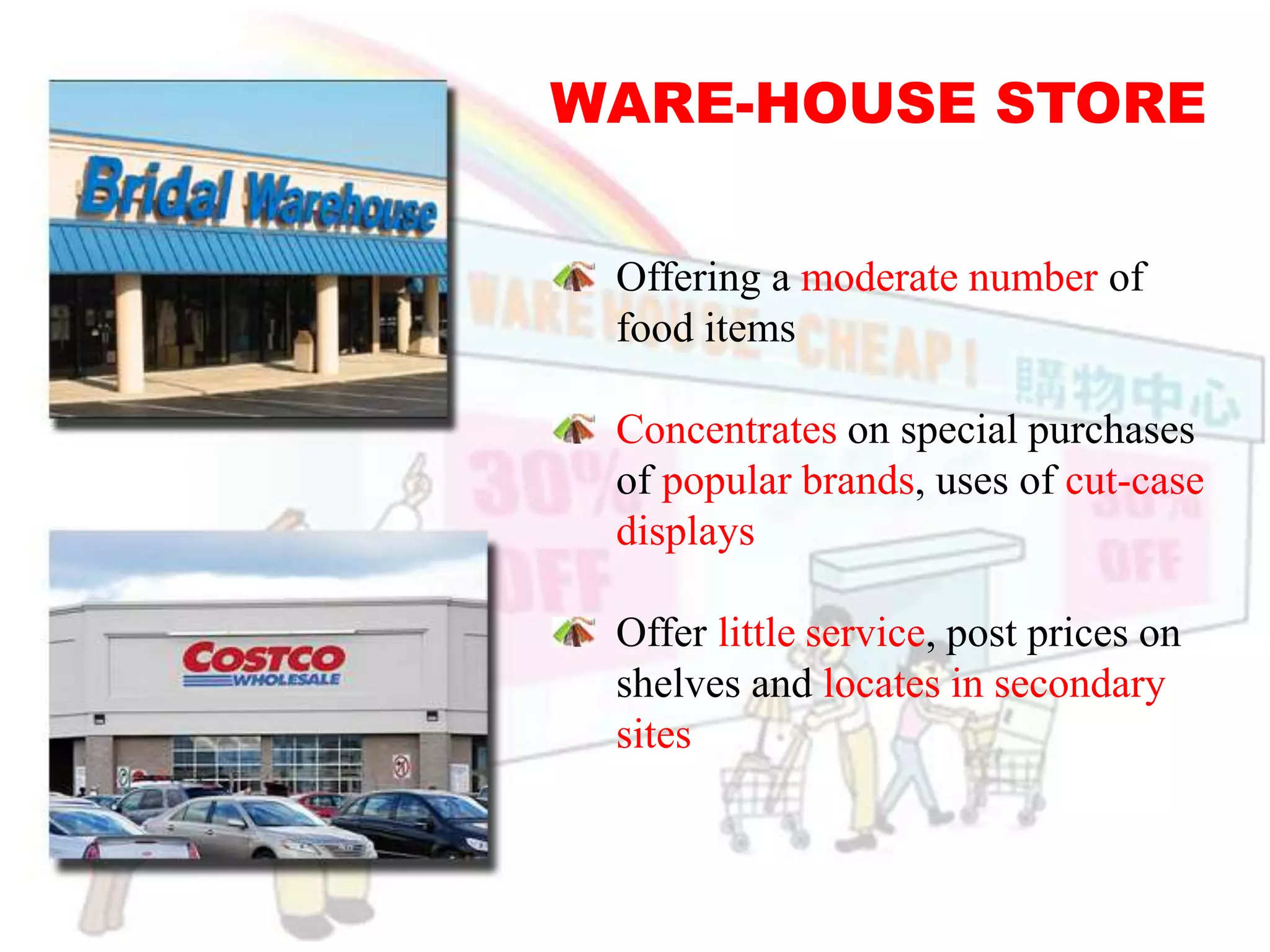 Types of retail stores | PPTX