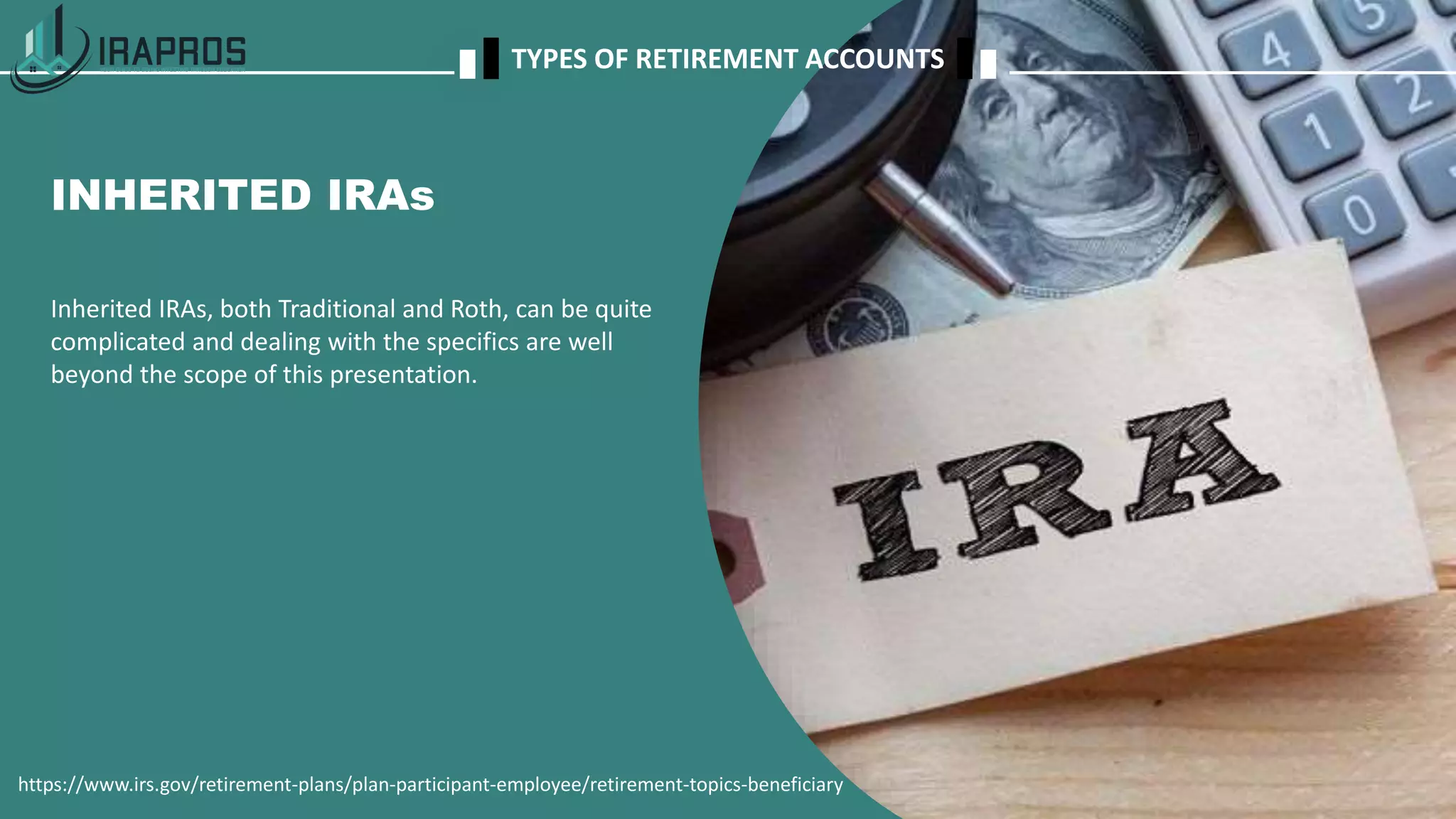 Types of Retirement Accounts | PPTX