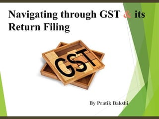 Types of returns under GST PPT updates as june 2024 | PPTX