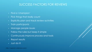 Types of reviews | PPT