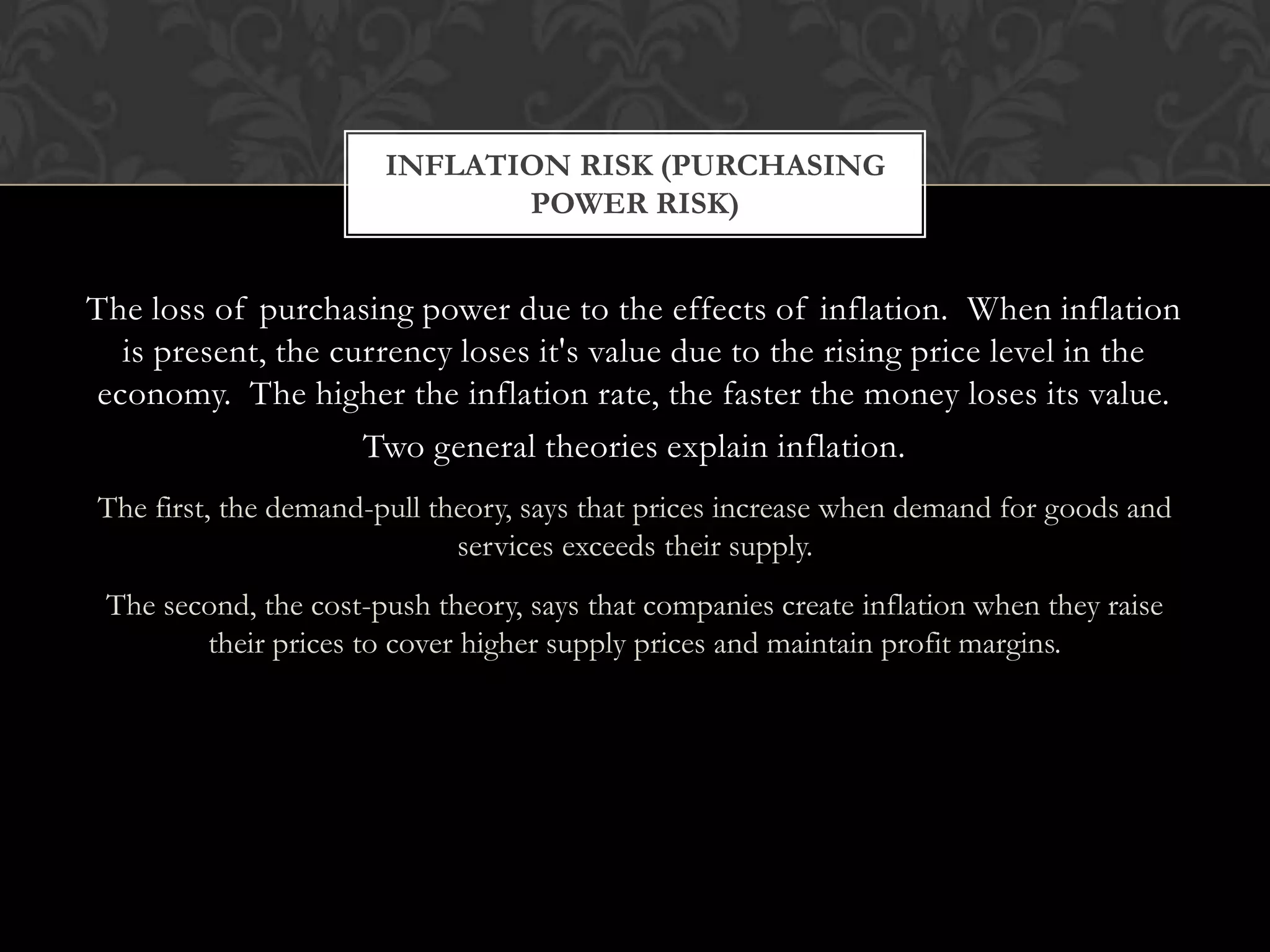 Types of risk | PPTX