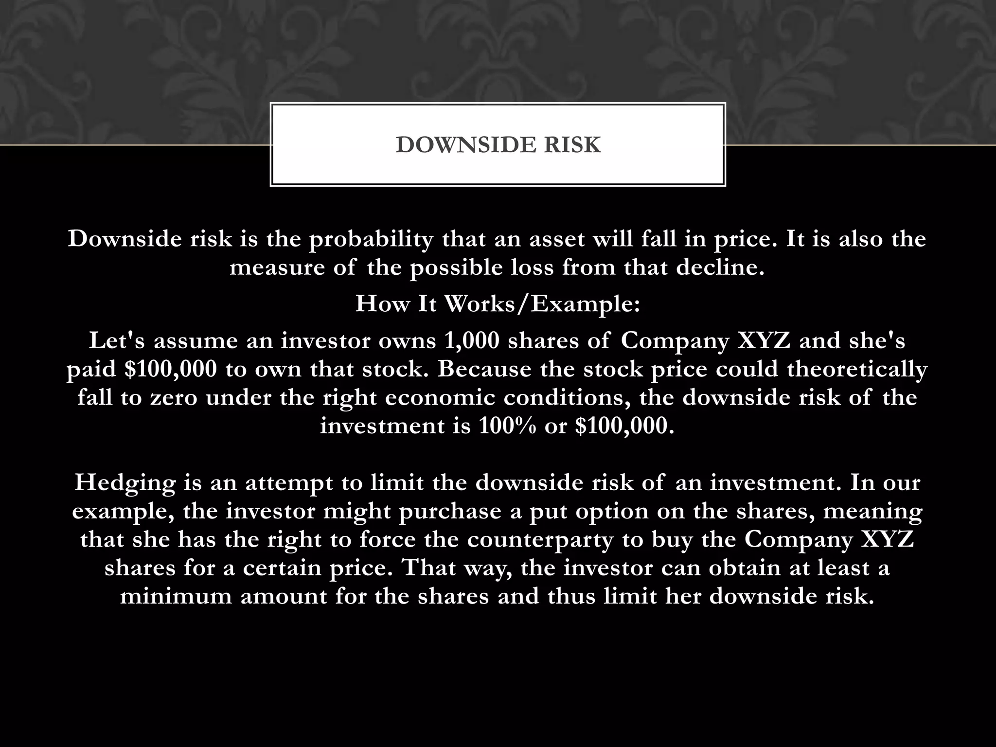 Types of risk | PPTX