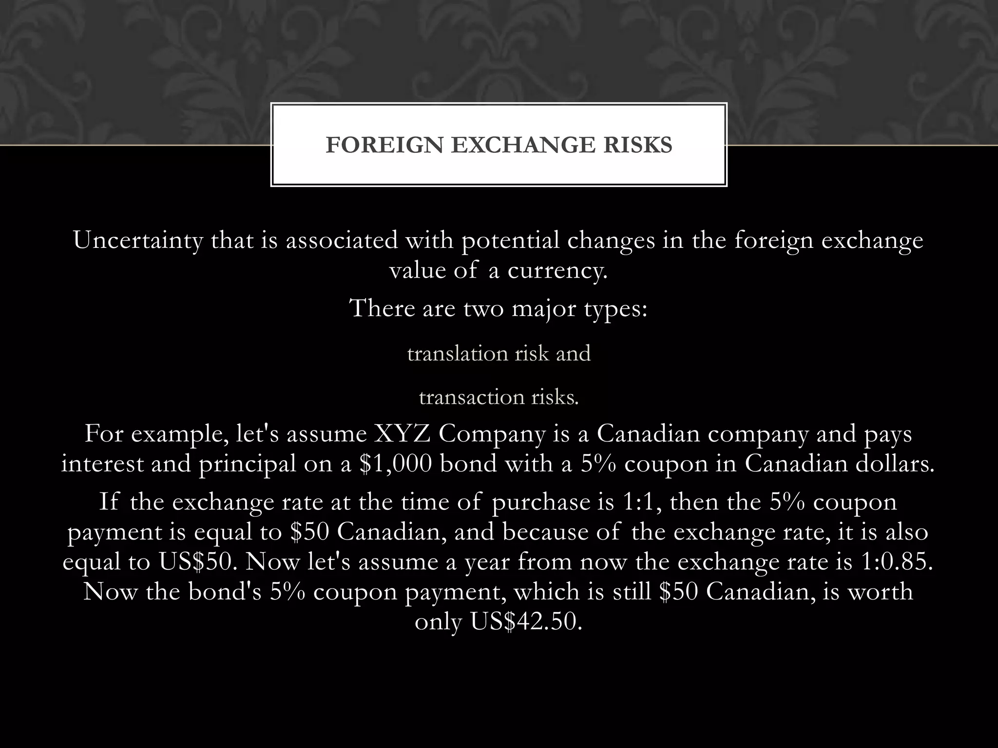 Types of risk | PPTX