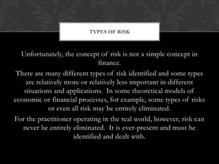 Types of risk | PPTX