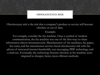 Types of risk | PPTX