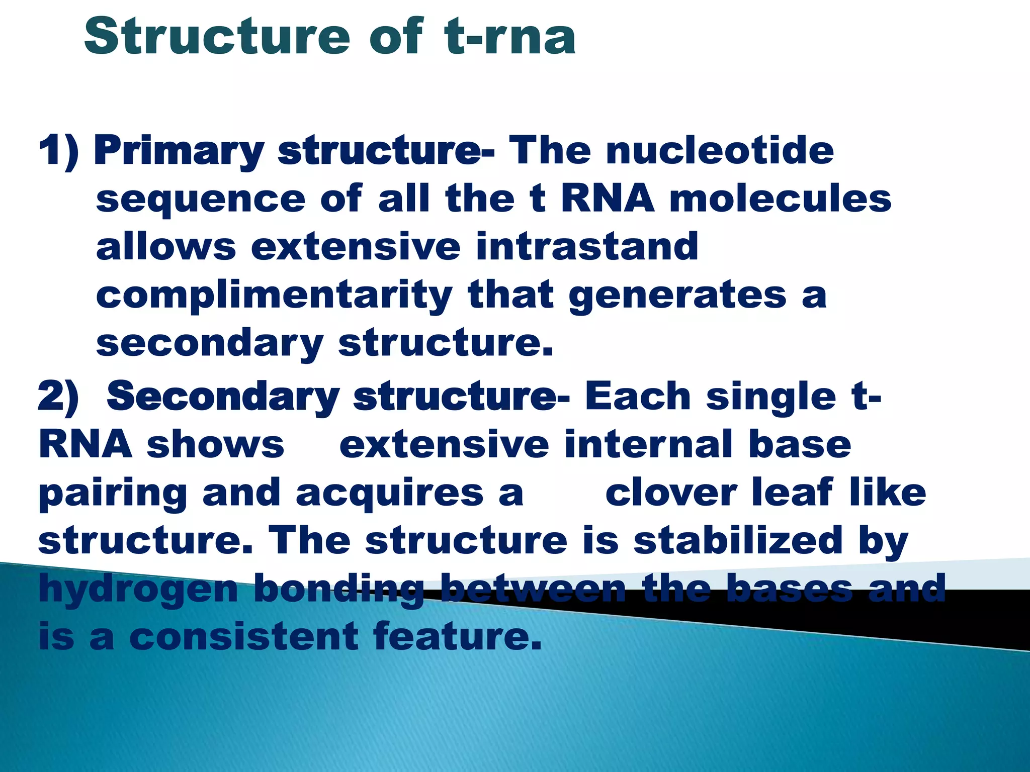 Types of rna | PPTX | Programming Languages | Computing