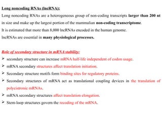 Types of RNA , structure and its functions.pptx