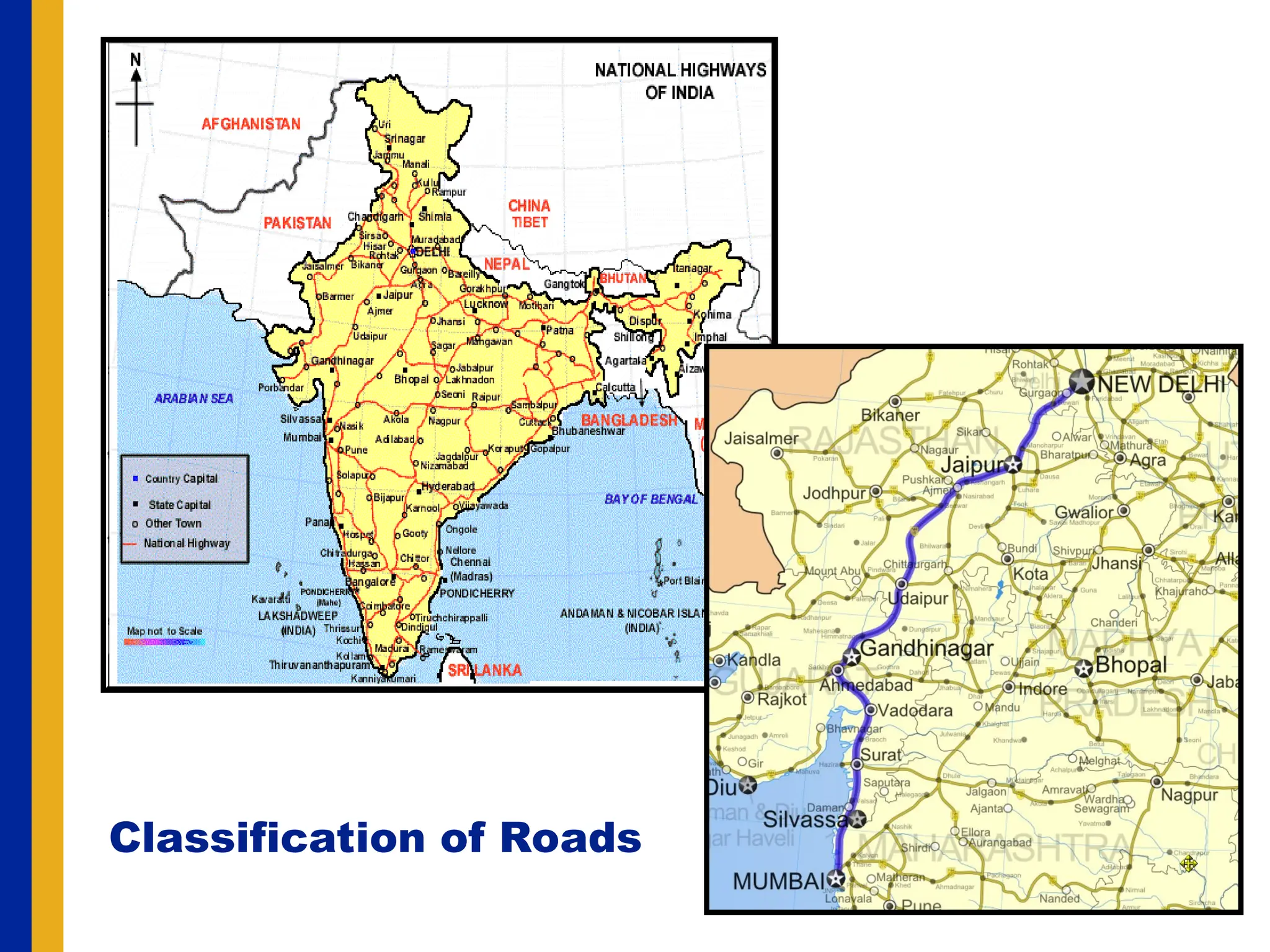 Types of road highway engineering in india | PPT