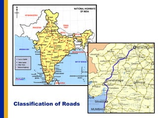 Types of road highway engineering in india | PPT