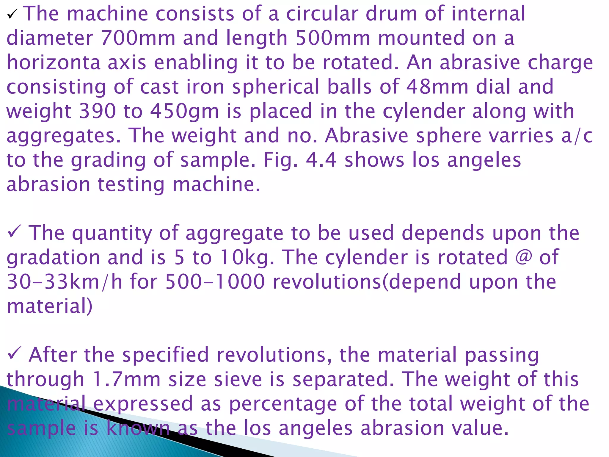 Types of road material and its tests | PDF