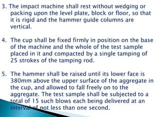Types of road material and its tests | PDF