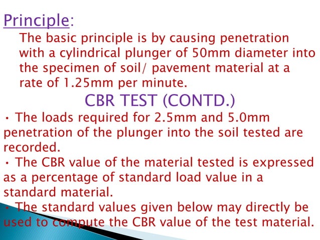 Types of road material and its tests | PDF