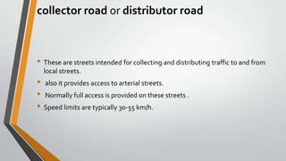 Types of roads | PPTX
