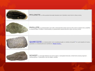 Types of rock | PPTX