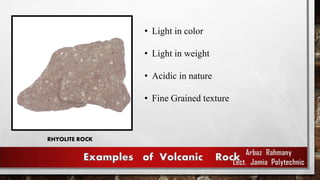Types of rock | PDF