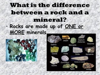 Rocks And Minerals Grade 4