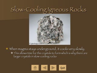 Types Of Rocks! | PPT