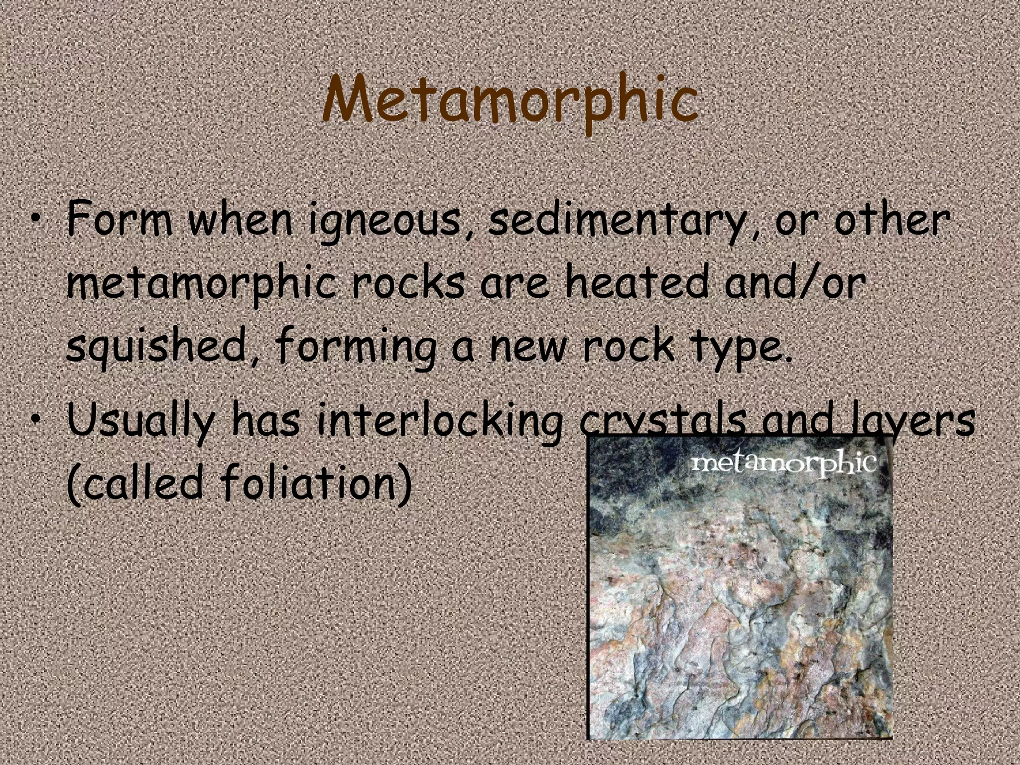 Types Of Rocks | PPT