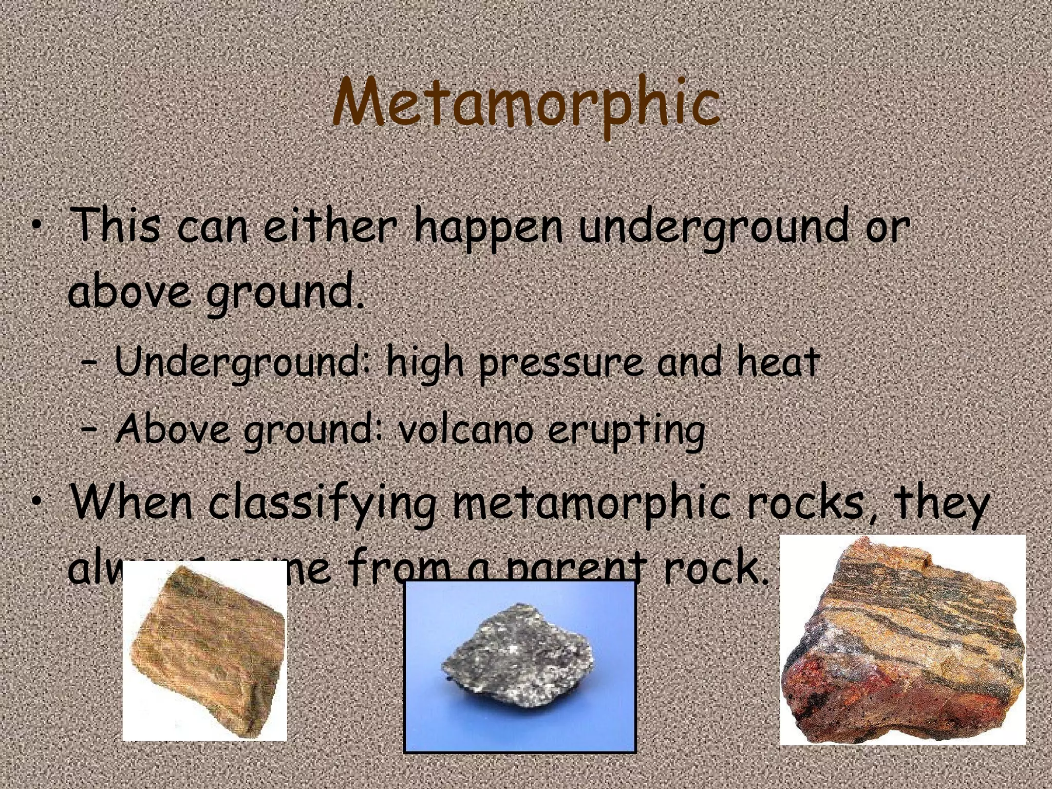 Types Of Rocks | PPT